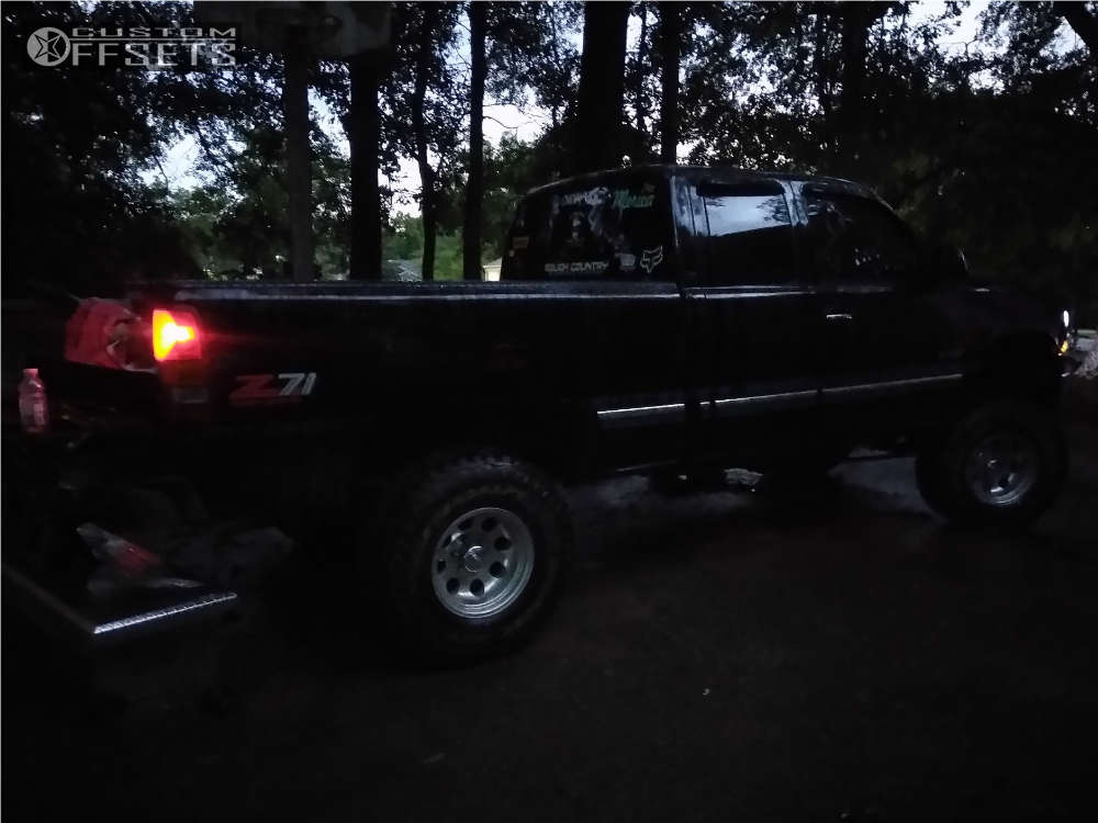 2000 Chevrolet Silverado 1500 with 16x10 -32 Pacer Lt and 315/75R16 ...