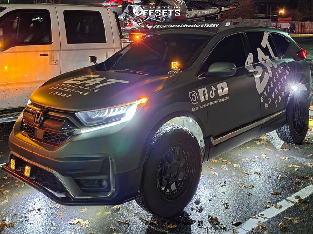 2022 Honda CR-V with 18x8.5 35 Aodhan Ds01 and 235/65R18 Toyo Tires ...