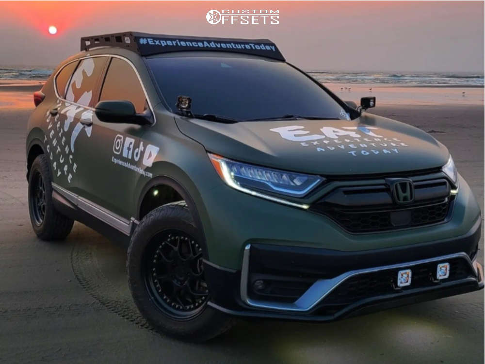 2022 Honda CR-V with 18x8.5 35 Aodhan Ds01 and 235/65R18 Toyo Tires Open Country A/T III and ...