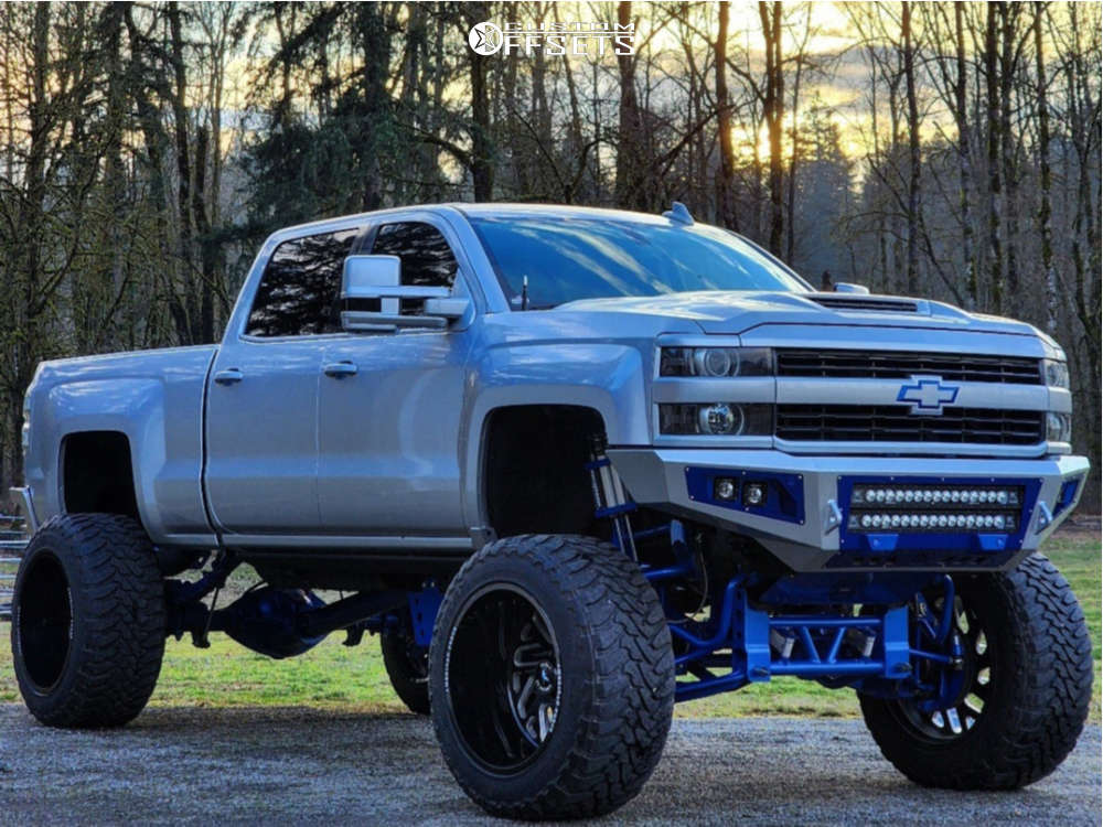 2016 Chevrolet Silverado 2500 HD with 24x16 -101 American Force Rook Ss ...