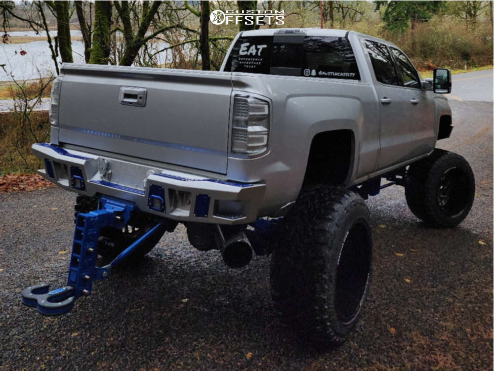 2016 Chevrolet Silverado 2500 HD with 24x16 -101 American Force Rook Ss ...