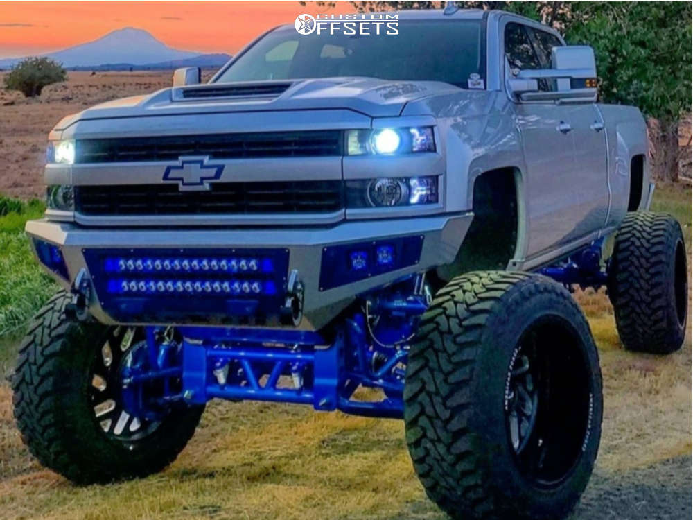 2016 Chevrolet Silverado 2500 HD with 24x16 -101 American Force Rook Ss ...