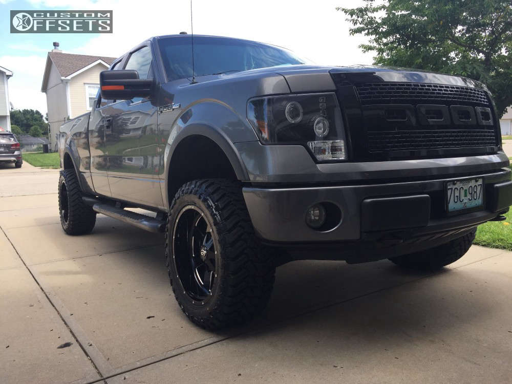 2010 Ford F-150 with 20x10 -25 Vision Arc and 33/12.5R20 Atturo Trail ...