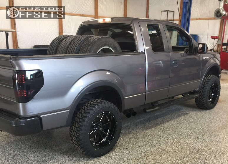 2010 Ford F-150 with 20x10 -25 Vision Arc and 33/12.5R20 Atturo Trail ...