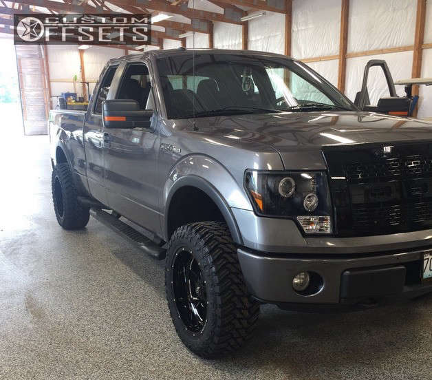 2010 Ford F-150 with 20x10 -25 Vision Arc and 33/12.5R20 Atturo Trail ...