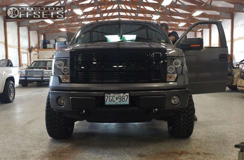 2010 Ford F-150 with 20x10 -25 Vision Arc and 33/12.5R20 Atturo Trail ...