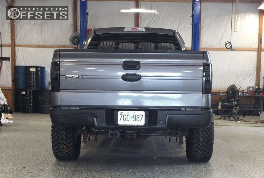 2010 Ford F-150 with 20x10 -25 Vision Arc and 33/12.5R20 Atturo Trail ...