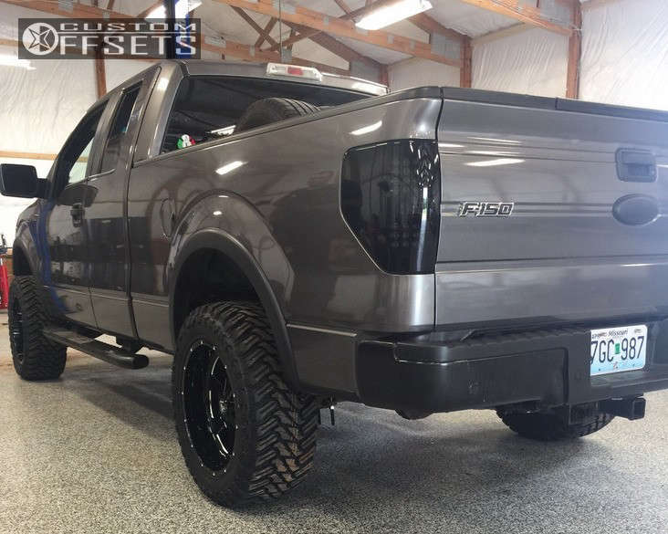 2010 Ford F-150 with 20x10 -25 Vision Arc and 33/12.5R20 Atturo Trail ...