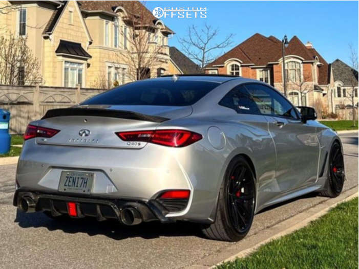 2017 INFINITI Q60 with 20x10.5 25 Ferrada Fr2 and 255/35R20 Firestone ...
