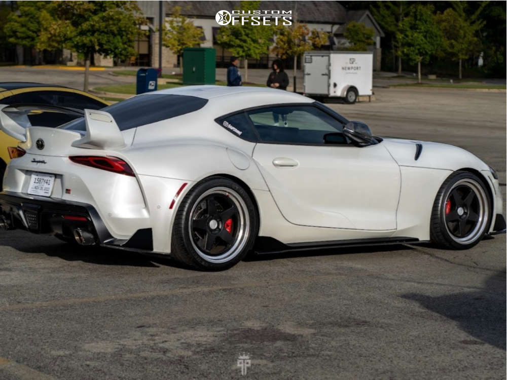 2022 Toyota GR Supra with 19x9.5 22 Kansei Knp and 275/35R19 Michelin ...
