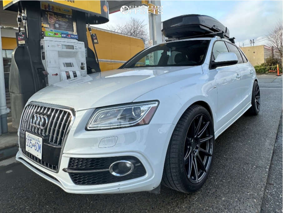 2014 Audi Q5 with 21x10.5 45 Niche Essen and 295/35R21 Michelin ...