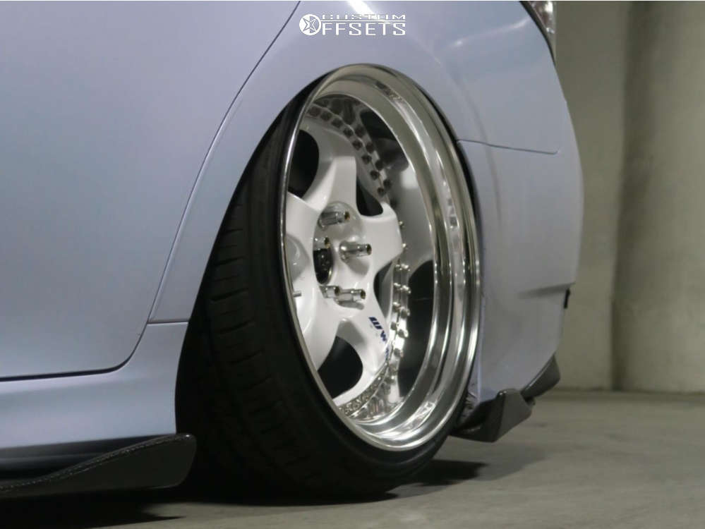 2019 Lexus GS350 with 19x9.5 24 Work Meister S1 3p and 225/35R19 Lexani ...