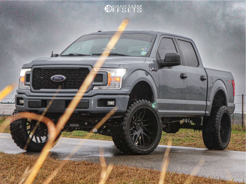 2019 Ford F-150 with 24x12 -51 ARKON OFF-ROAD Mandela and 35/12.5R24 ...