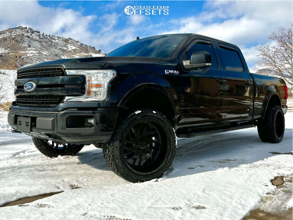 2018 Ford F-150 with 22x12 -44 TIS 544gb and 33/12.5R22 Venom Power ...