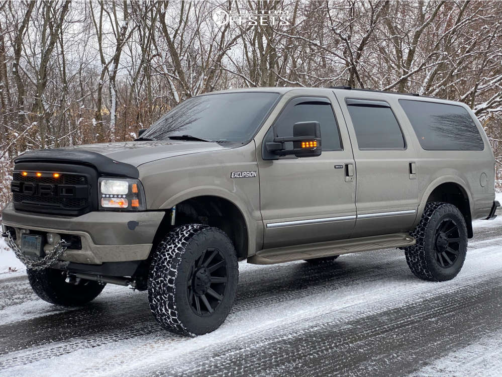 2003 Ford Excursion with 20x9 1 Fuel Contra and 295/65R20 Toyo Tires ...