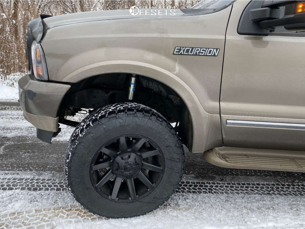 2003 Ford Excursion with 20x9 1 Fuel Contra and 295/65R20 Toyo Tires ...