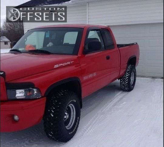 1999 Dodge Ram 1500 with 15x8 -13 Cragar 398 and 33/12.5R15 BFGoodrich ...