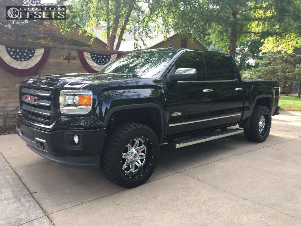2015 GMC Sierra 1500 with 20x10 -19 Fuel Lethal and 33/12.5R20 RBP ...