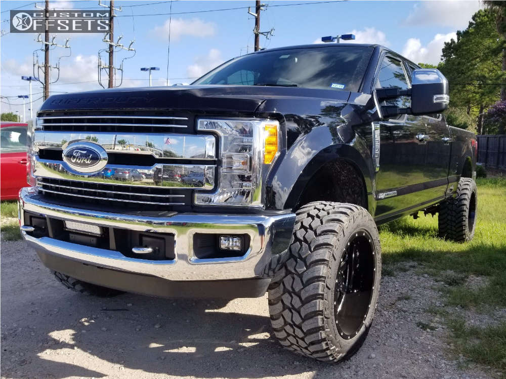 2017 Ford F-250 Super Duty with 22x12 -44 Gear Off-Road Big Block and ...