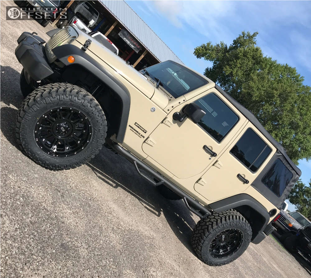 2017 Jeep Wrangler with 20x10 -24 XD XD829 and 35/12.5R20 Nitto Trail ...