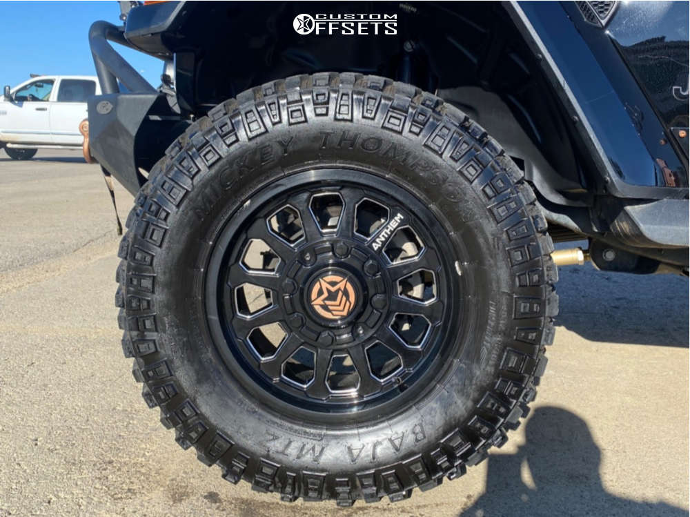 2021 Jeep Gladiator with 18x9 -12 Anthem Off-Road Intimidator and 35/12 ...
