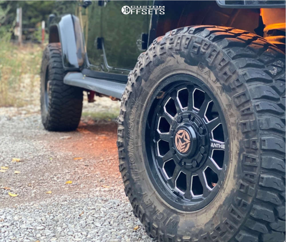 2021 Jeep Gladiator with 18x9 -12 Anthem Off-Road Intimidator and 35/12 ...