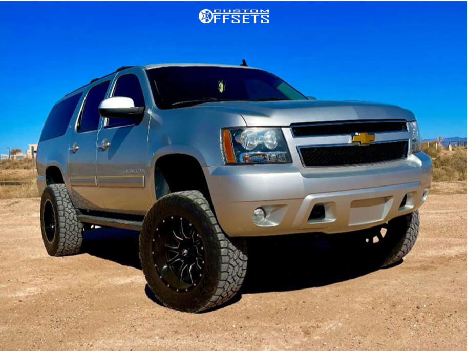 2013 Chevrolet Suburban 1500 with 20x10 -18 Fuel Vandal and 35/12.5R20 ...