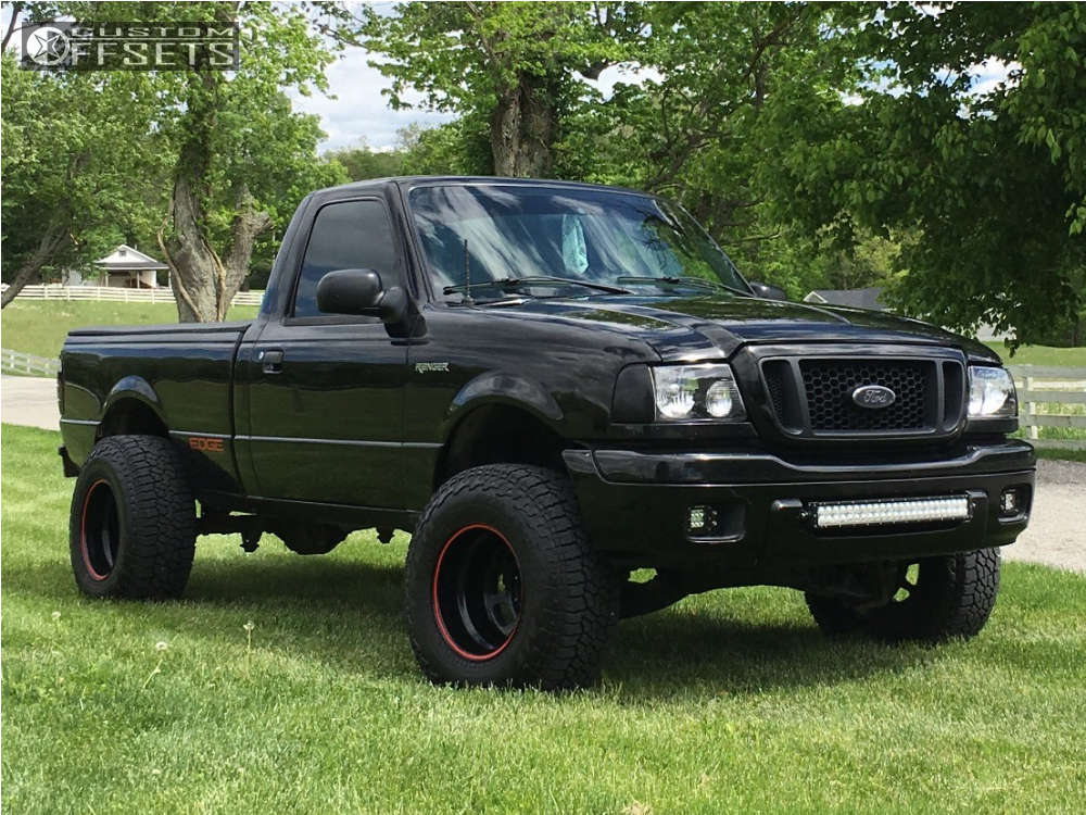 2004 Ford Ranger with 15x10 -88 Aero 50 Series and 31/10.5R15 Mickey ...