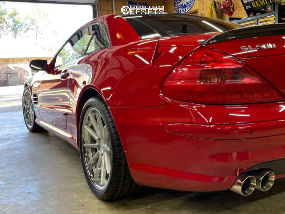 2006 Mercedes-Benz SL500 with 19x8.5 25 Ferrada Fr4 and 255/35R19 ...