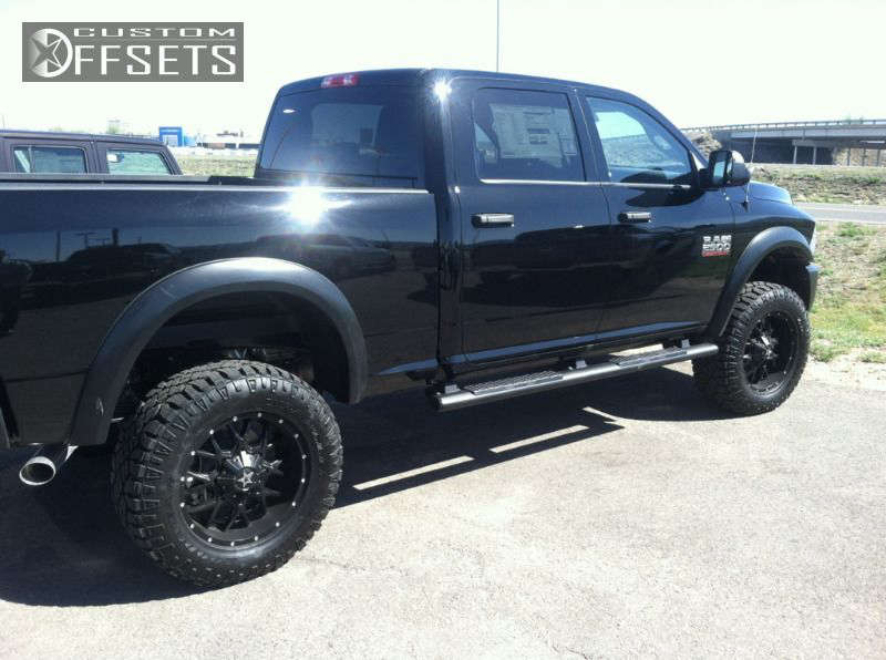 2013 Ram 2500 with 20x9 18 Dropstars 645B and 325/60R20 Goodyear ...