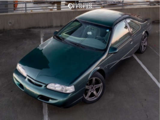 1995 Ford Thunderbird with 18x8.5 40 Option Lab R555 and 245/45R18 ...