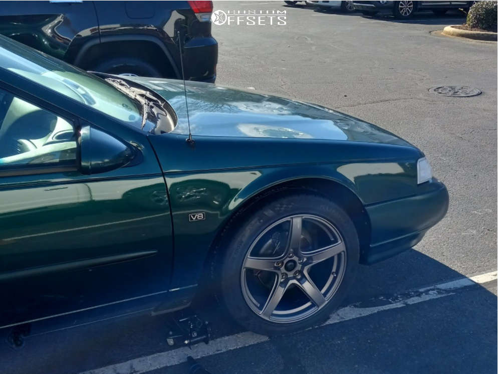 1995 Ford Thunderbird with 18x8.5 40 Option Lab R555 and 245/45R18 ...