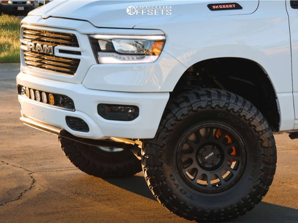 2019 Ram 1500 with 18x9 -12 Method MR305 and 37/13.5R18 Toyo Tires Open ...