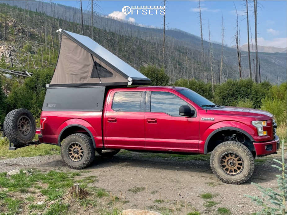 2016 Ford F-150 with 18x9 18 Method 305 Nv and 35/12.5R18 BFGoodrich ...