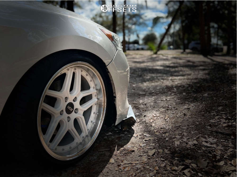 2016 Honda Accord with 18x9.5 35 ESR Cs15 and 225/40R18 Arroyo Grand ...