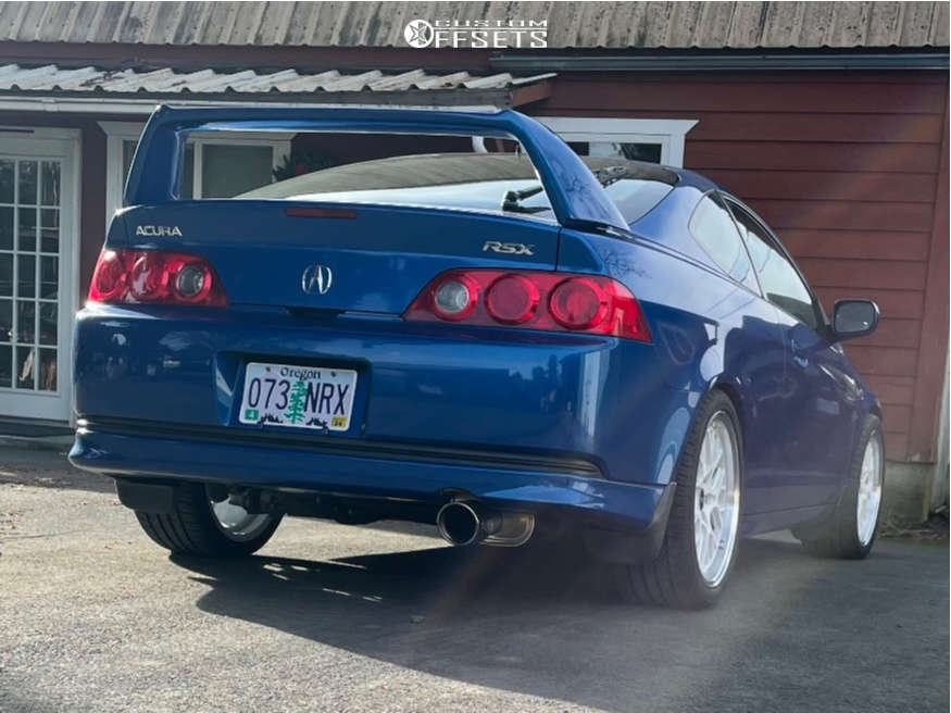2005 Acura RSX with 18x9.5 35 ESR Cs11 and 255/35R18 Arroyo Grand Sport A/s and Coilovers ...