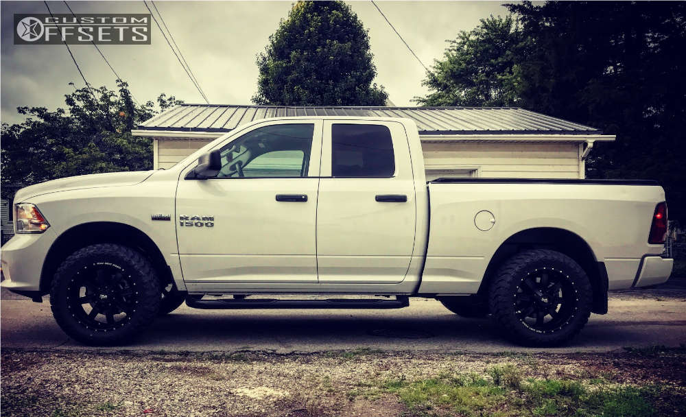 2014 Ram 1500 with 20x9 -12 Red Dirt Road 01 and 33/12.5R20 Atturo ...