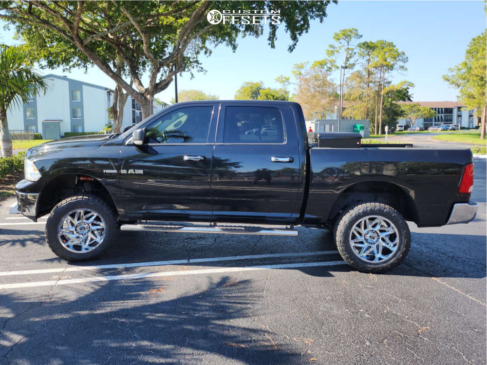 2010 Dodge Ram 1500 with 20x12 -51 Vision Spyder and 33/12.5R20 Toyo ...
