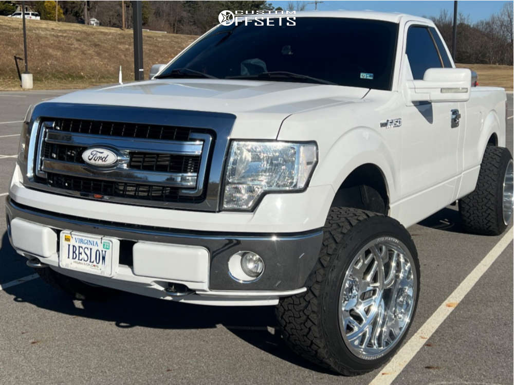2013 Ford F-150 with 22x14 -76 KG1 Forged Yaz and 33/12.5R22 Venom ...