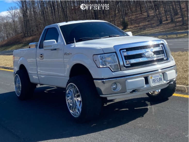 2013 Ford F-150 with 22x14 -76 KG1 Forged Yaz and 33/12.5R22 Venom ...