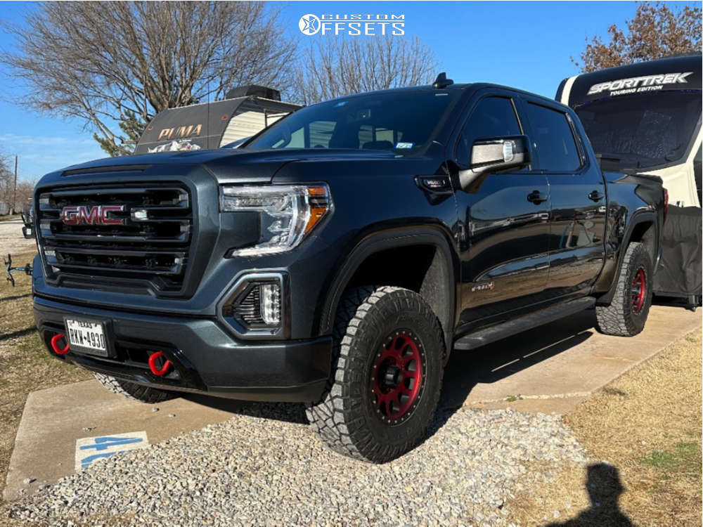 2021 GMC Sierra 1500 with 17x8.5 0 Method Mr305 and 285/75R17 Nitto ...