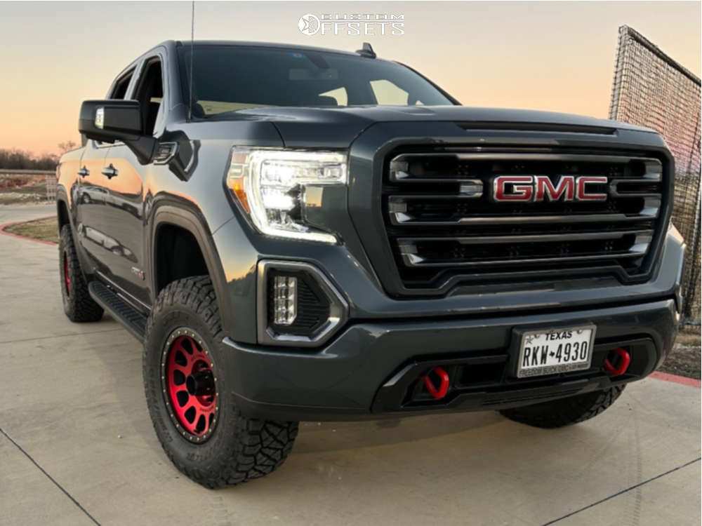 2021 GMC Sierra 1500 with 17x8.5 0 Method Mr305 and 285/75R17 Nitto ...