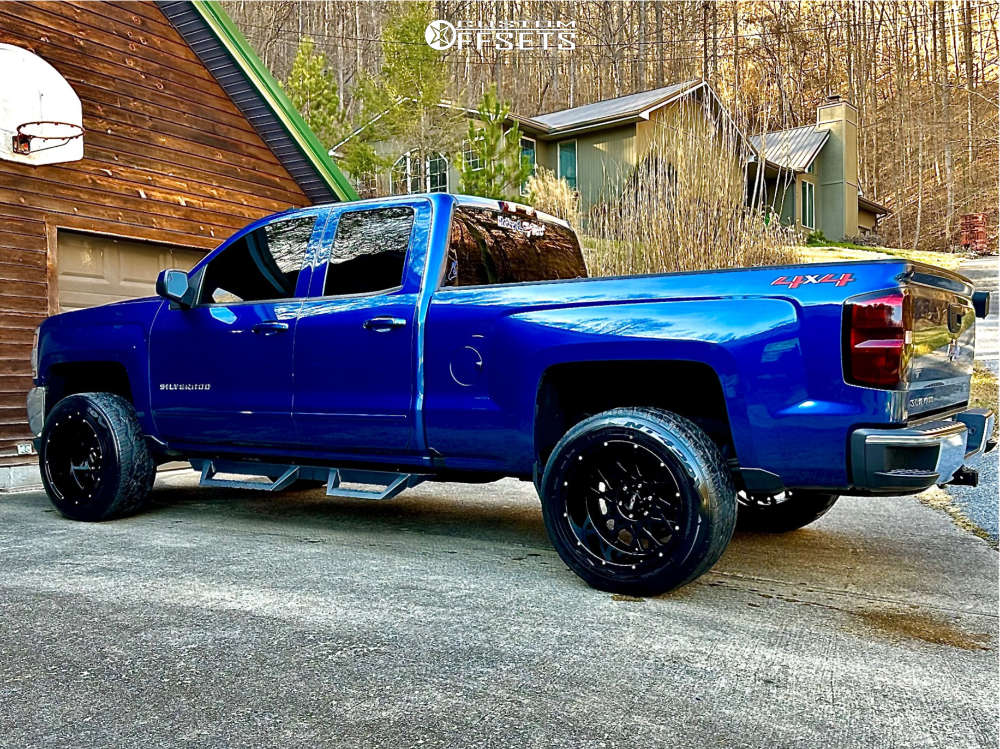 2019 Chevrolet Silverado 1500 with 20x12 -51 Vision Rocker and 305 ...