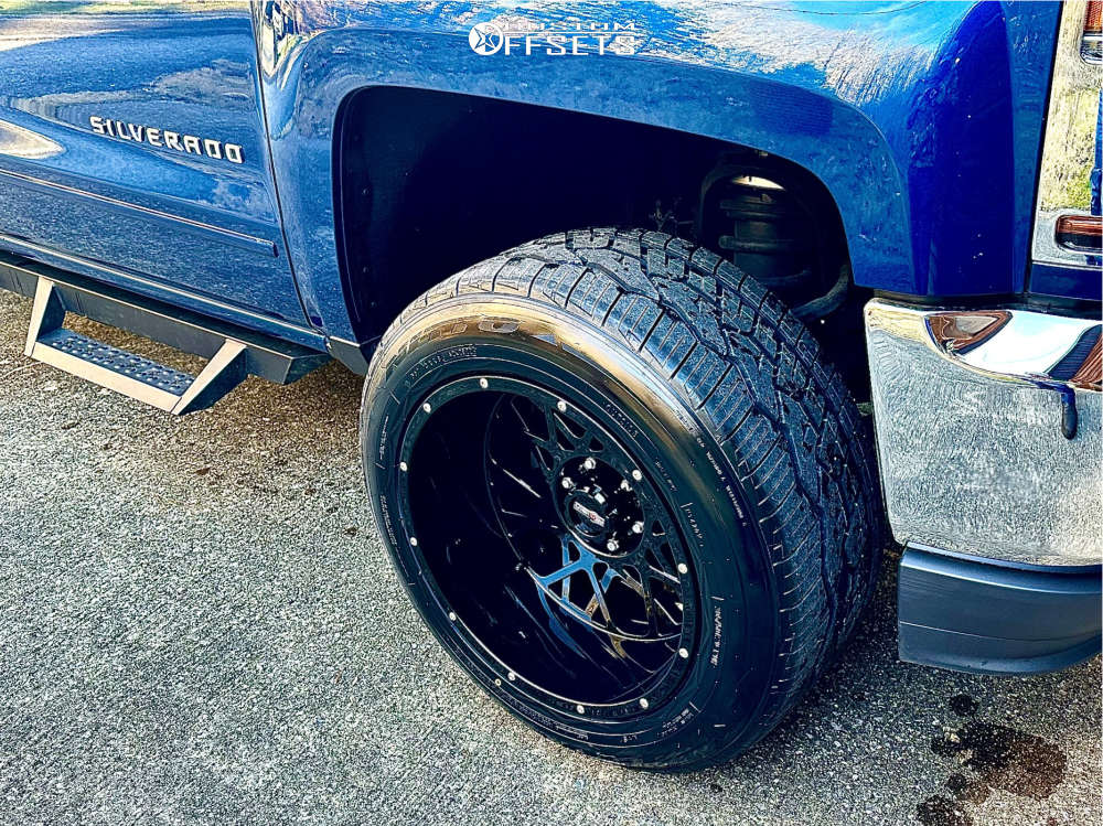 2019 Chevrolet Silverado 1500 with 20x12 -51 Vision Rocker and 305 ...