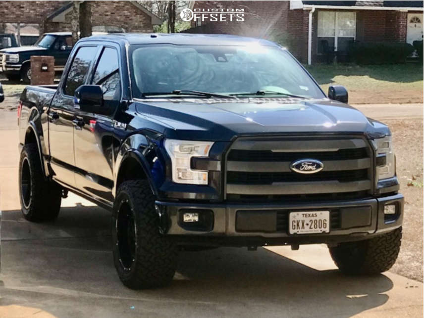 2015 Ford F-150 with 20x10 -25 Vision Rocker and 33/12.5R20 Venom Power ...
