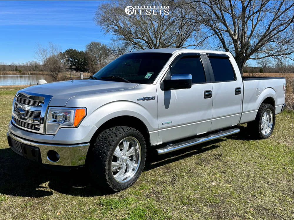 2013 Ford F-150 with 22x9 18 Dropstars 658BS and 33/12.5R22 Venom Power ...