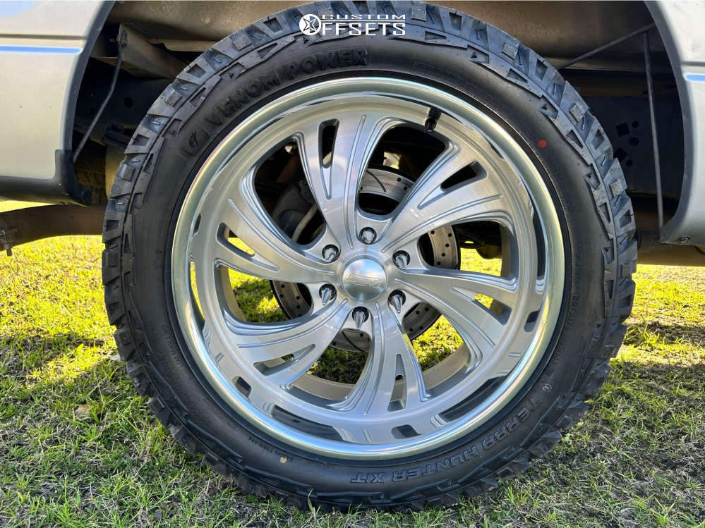 2013 Ford F-150 with 22x9 18 Dropstars 658BS and 33/12.5R22 Venom Power ...