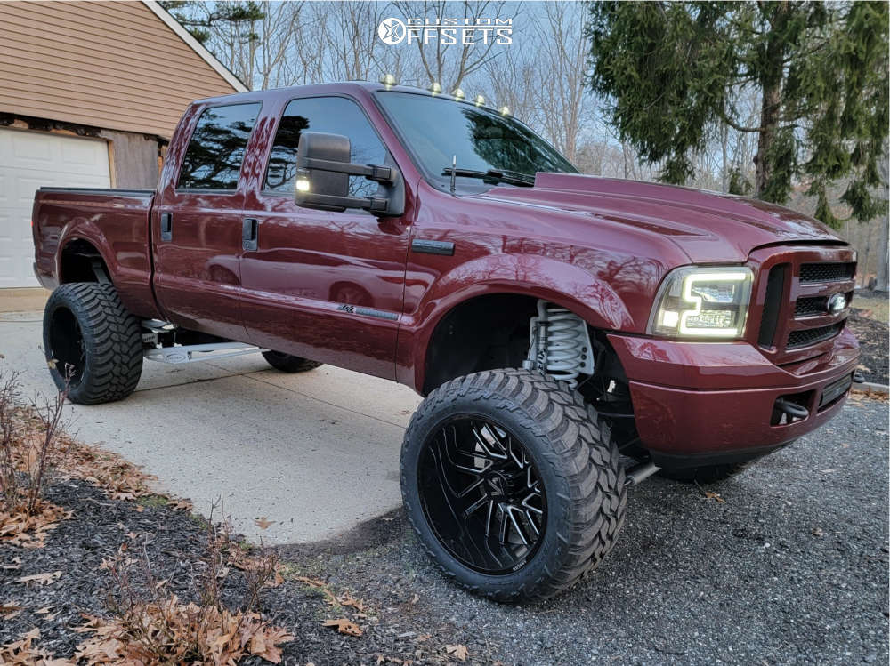 2005 Ford F-250 Super Duty with 24x14 -81 ARKON OFF-ROAD Mandela and 38 ...