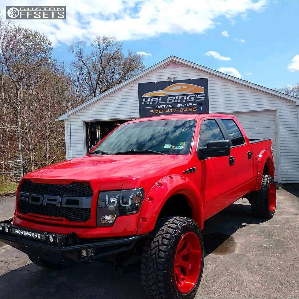 2013 Ford F-150 with 22x12 -44 Grid Gf3 and 35/12.5R22 Toyo Tires Open ...