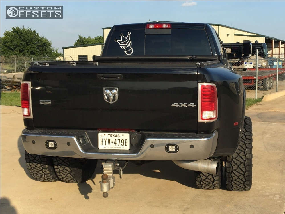 2013 Ram 3500 with 17x9 -12 XD Xd128 and 35/12.5R17 Nitto Ridge ...